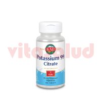 KAL POTASSIUM 99 CITRATO 100 TABLETAS – Vitasalud