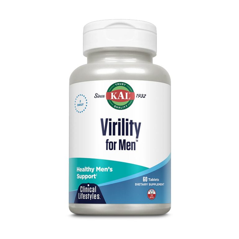 KAL VIRILITY FOR MEN 60 TABLETAS – Vitasalud