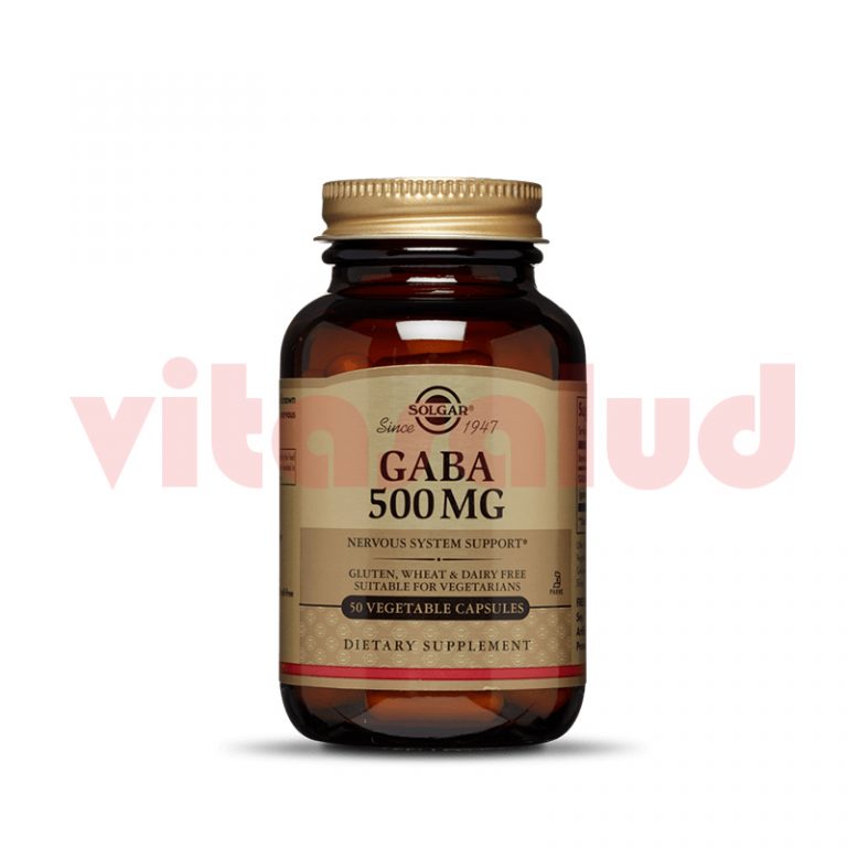 SOLGAR GABA 500MG 100 CAPS – Vitasalud