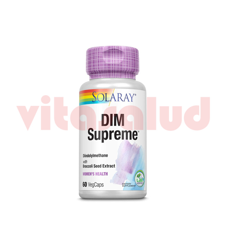 SOLARAY DIM SUPREME 60 CAPS – Vitasalud