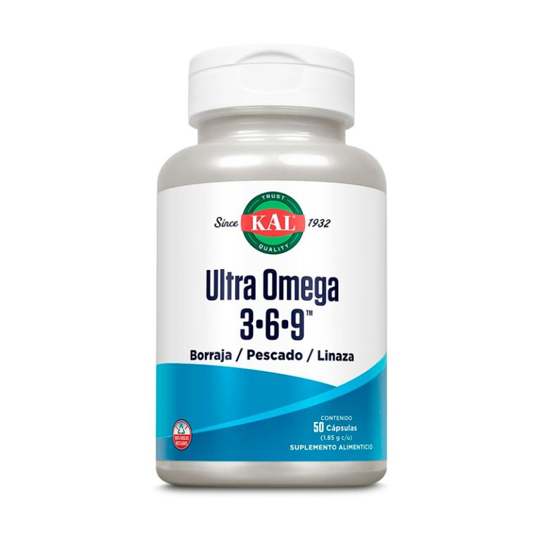 KAL ULTRA OMEGA 3-6-9 50 CAPS – Vitasalud