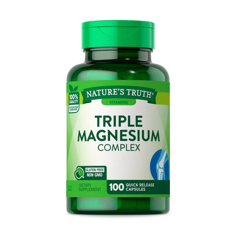 NATURE’S TRUTH MAGNESIO TRIPLE COMPLEX 100 CAPS – Vitasalud