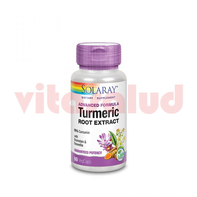 TURMERIC EXTRACTO DE RAIZ 200 MG 60 CAPSULAS – Vitasalud