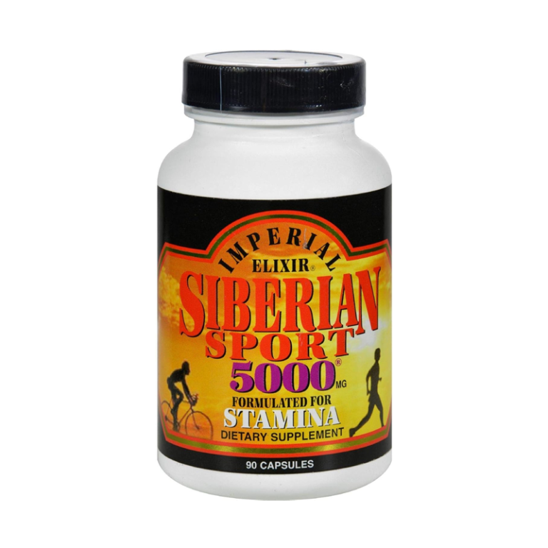 IMPERIAL ELIXIR SIBERIAN GINSENG SPORT 90 CAPSULAS – Vitasalud
