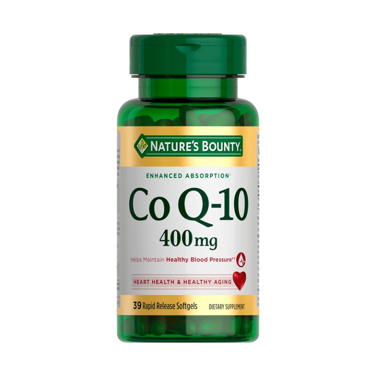 Co Q-10 400MG NATURE´S BOUNTY 39 CAPSULAS – Vitasalud