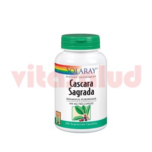 CASCARA SAGRADA 450MG SOLARAY 180 CAPSULAS – Vitasalud