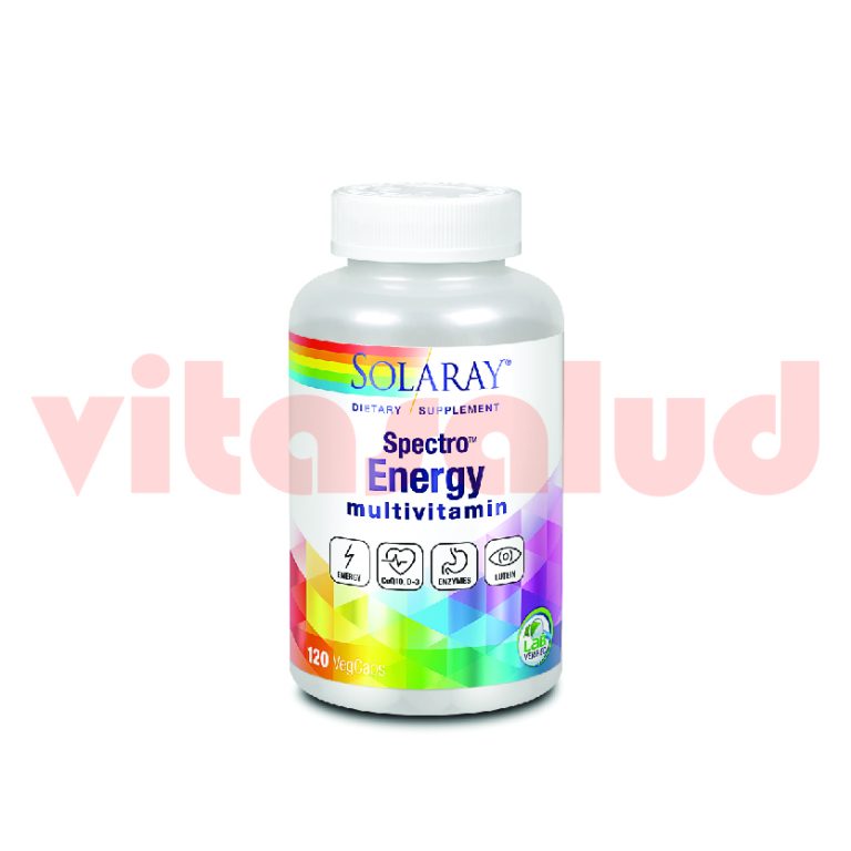 SOLARAY SPECTRO ENERGY 120 CAPSULAS – Vitasalud