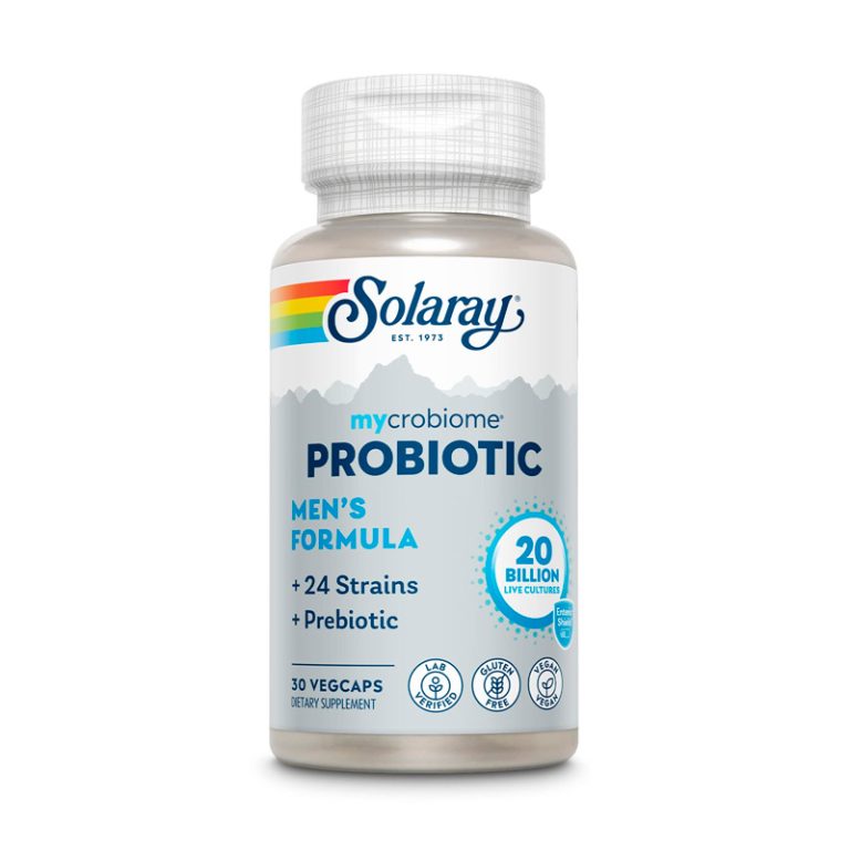 SOLARAY PROBIOTIC 30 BILLONES MEN´S 20 CAPSULAS – Vitasalud