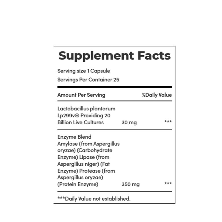 NATURE’S BOUNTY PROBIOTIC GX 20 BILLONES 25 CAPS – Vitasalud