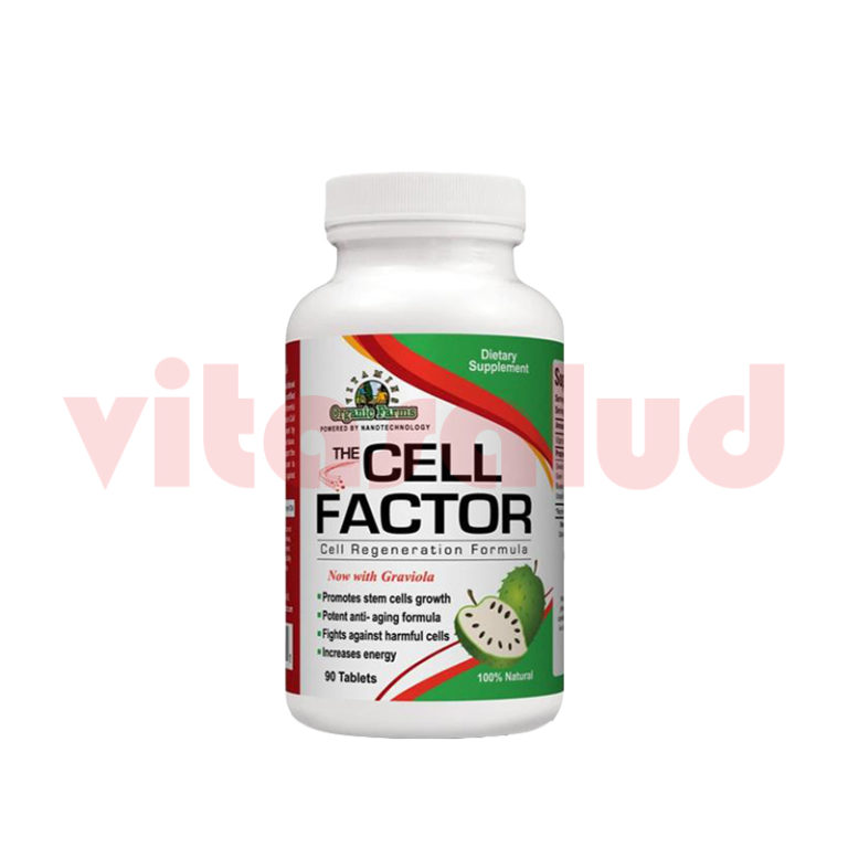 ORGANIC FARMS CELL FACTOR GRAVIOLA 90 TABLETAS – Vitasalud