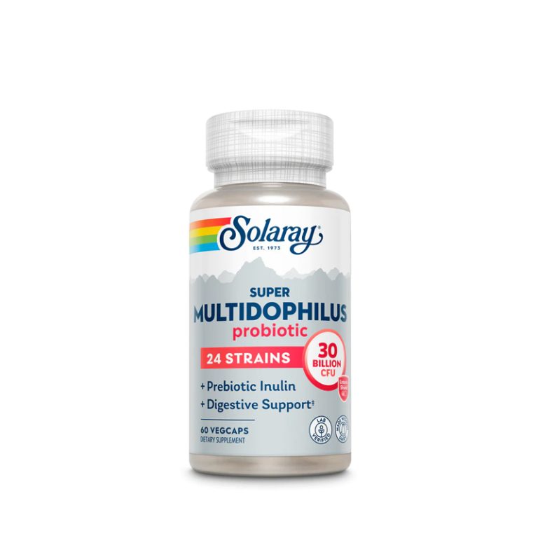 SOLARAY SUPER MULTIDOPHILUS 30 BILLONES/60 CAPS – Vitasalud