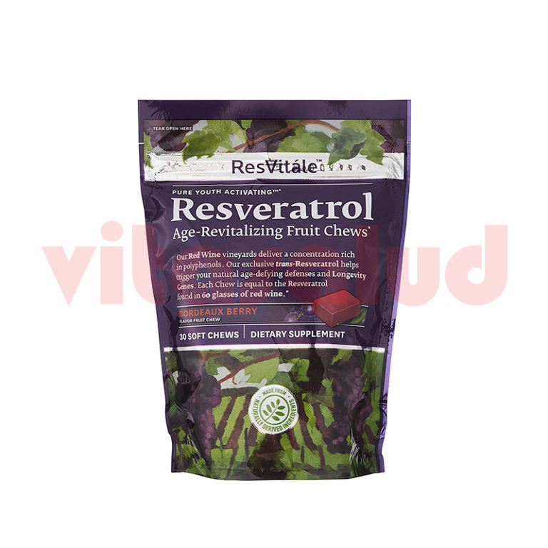 RESVITÁLE RESVERATROL 30 SOFT CHEWS BERRY – Vitasalud