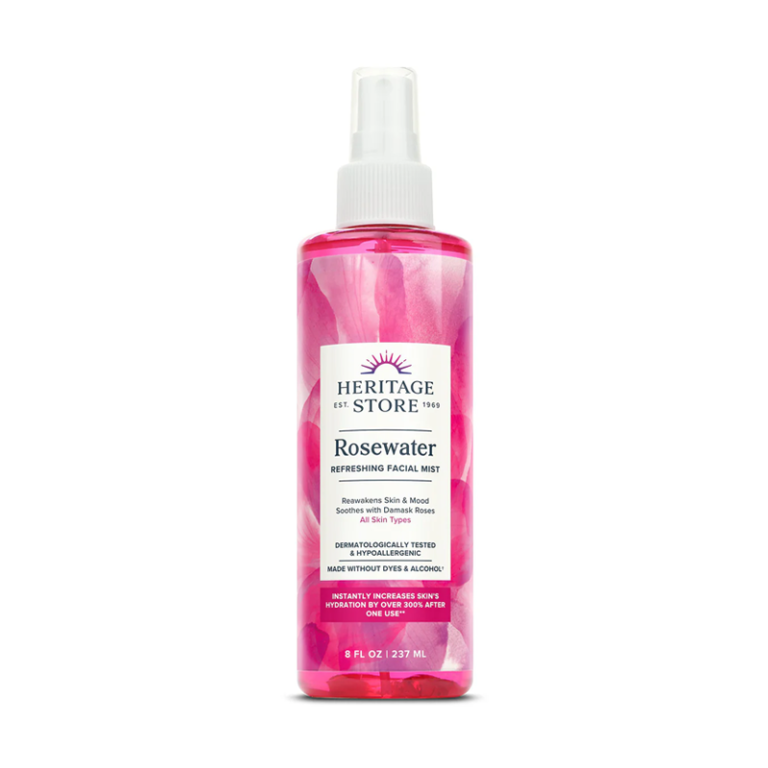 HERITAGE ROSE WATER REFRESH FACIAL MIST 8OZ – Vitasalud