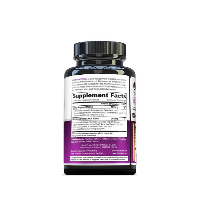 VITAUTHORITY MELT PM 60C – Vitasalud