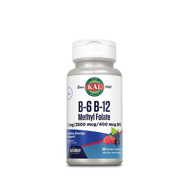 KAL B6-B12 METIL FOLATE 60 LOZENG – Vitasalud