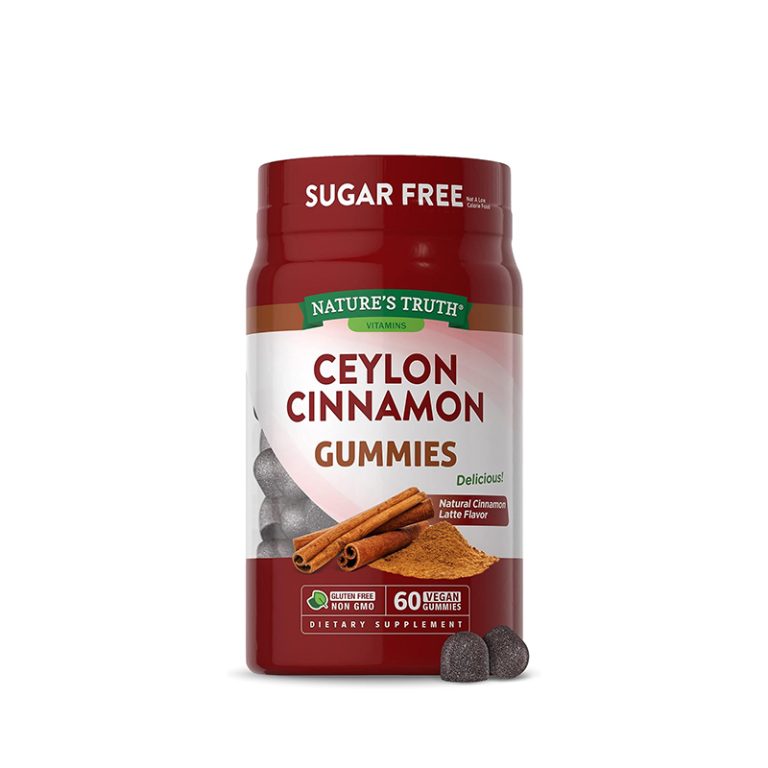 NATURE’S TRUTH CEYLON CINNAMON GUMMIES 2000MG 60VG – Vitasalud