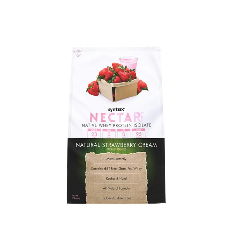 SYNTRAX NECTAR NATURAL STRAWBERRY CREAM 2LB – Vitasalud