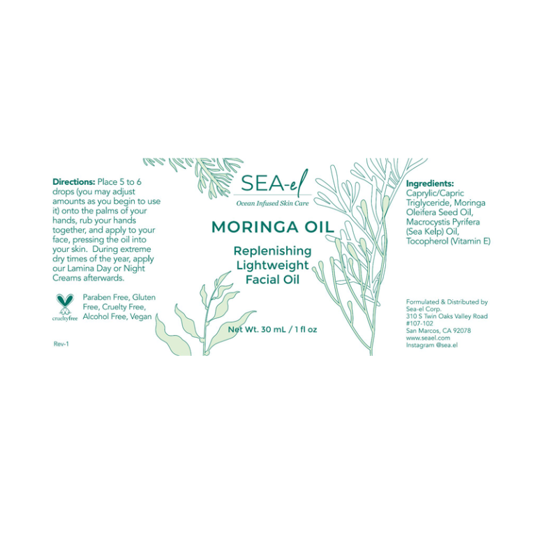 SEA-EL MORINGA OIL 1 OZ – Vitasalud