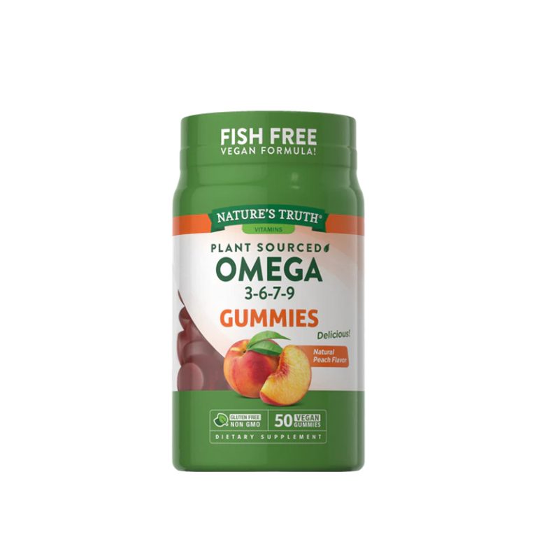 NATURE’S TRUTH OMEGA 3-6-7-9 GUMMIES 360MG /50 VEGCAPS – Vitasalud