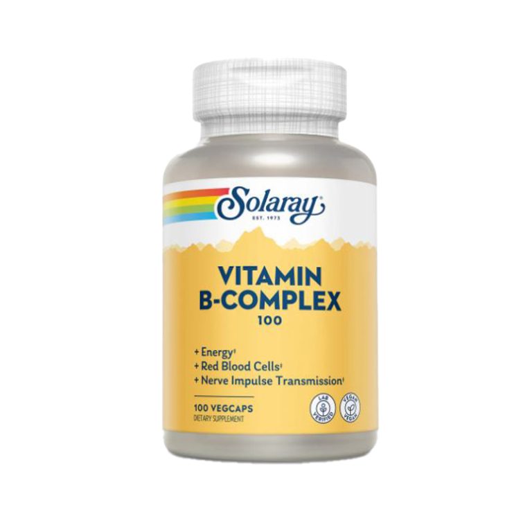 SOLARAY VITAMIN B-COMPLEX 100 MG /100C – Vitasalud