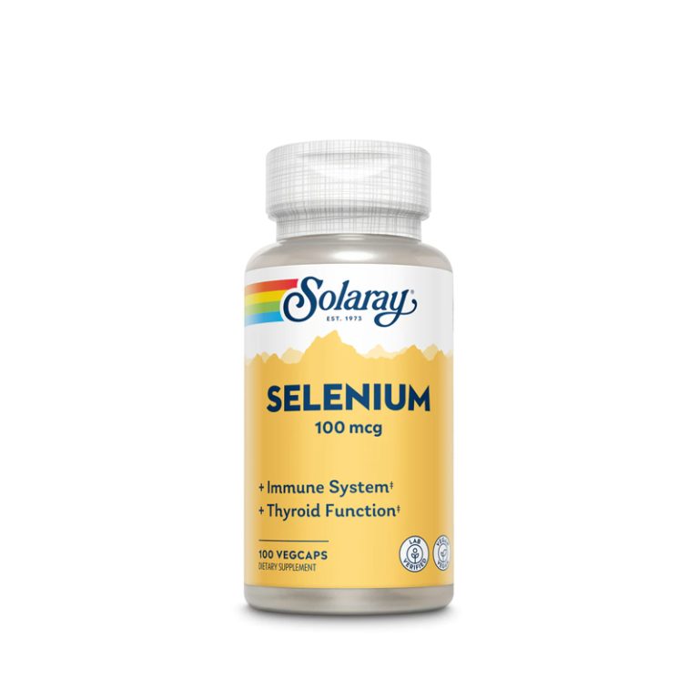 SOLARAY SELENIUM 100MCG 100T – Vitasalud