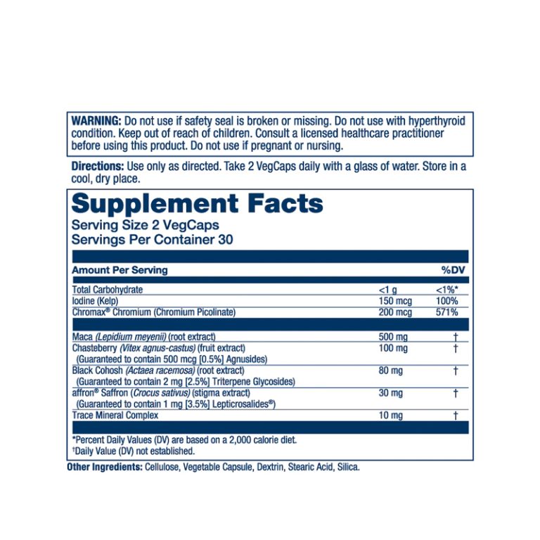 SOLARAY STAGES PERIMENOPAUSE 60 VEGCAPS – Vitasalud