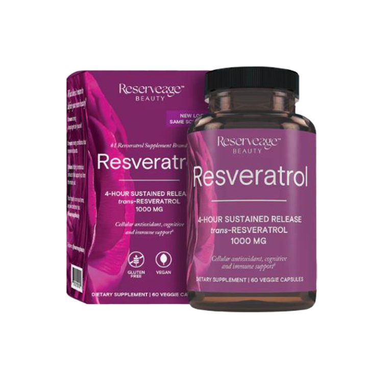 RESERVEAGE RESVERATROL 1000MG/60CAPS – Vitasalud