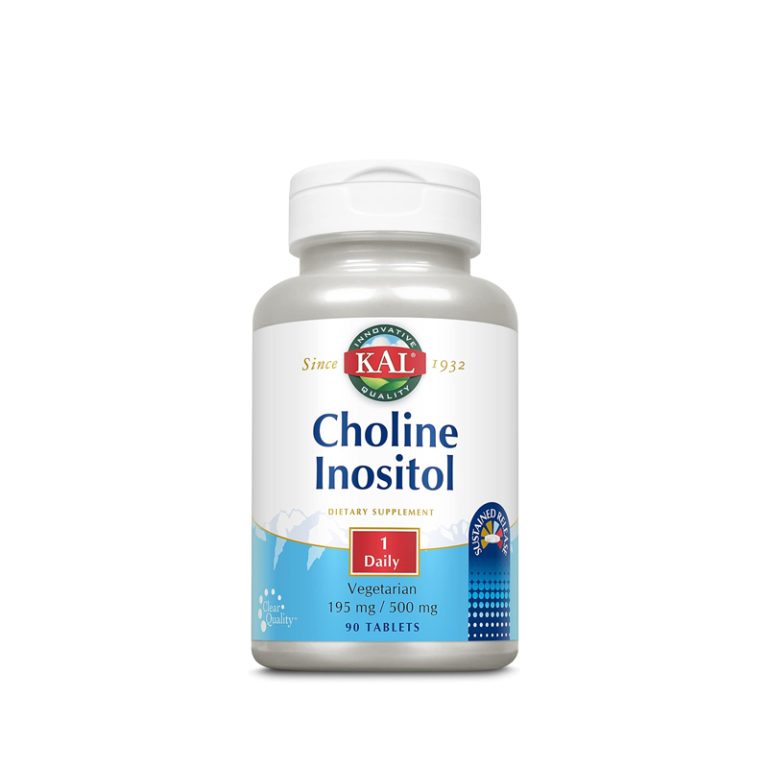 KAL CHOLINE INOSITOL 500MG 90C – Vitasalud