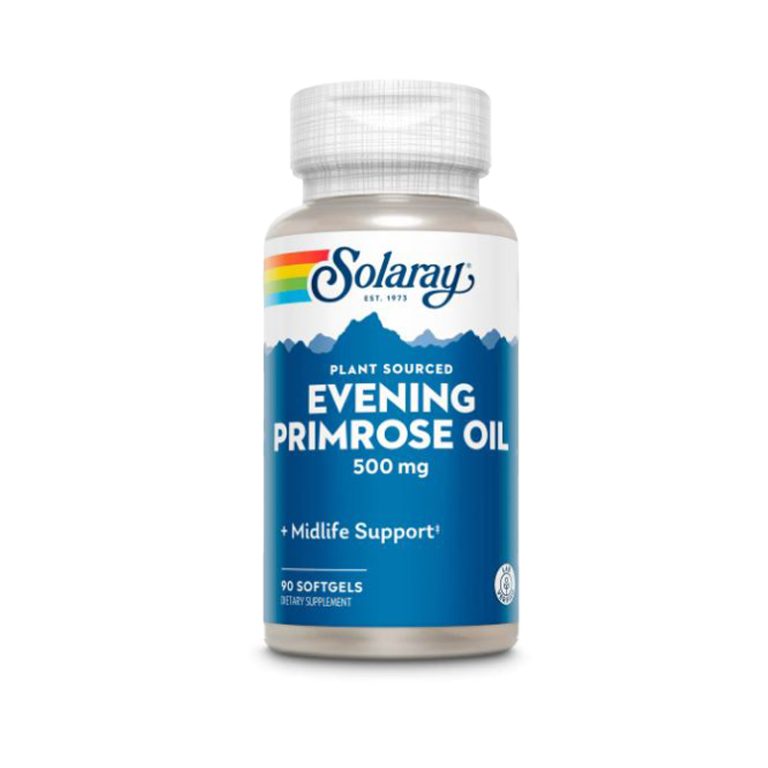 SOLARAY EVENING PRIMROSE OIL 500 MG 90C – Vitasalud