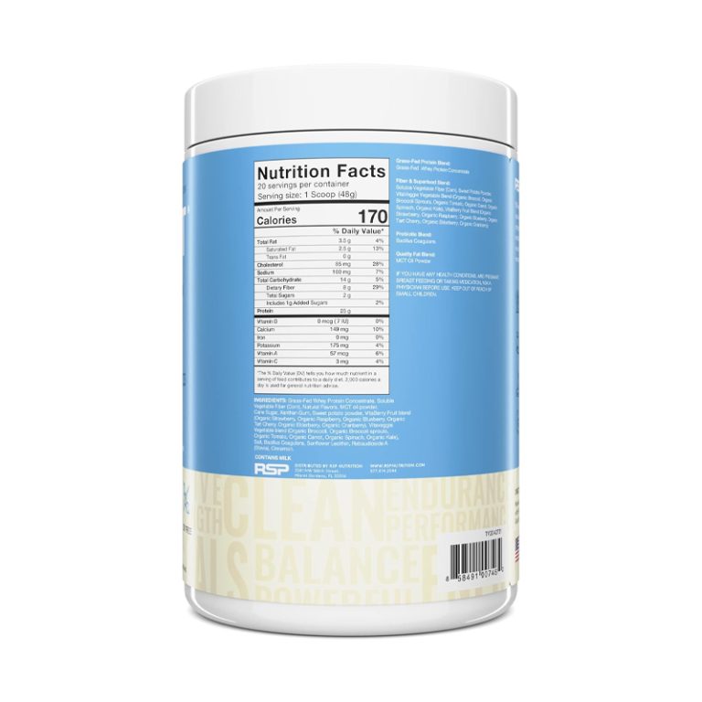 RSP TRUEFIT PROTEIN POWDER VANILLA 2LBS – Vitasalud