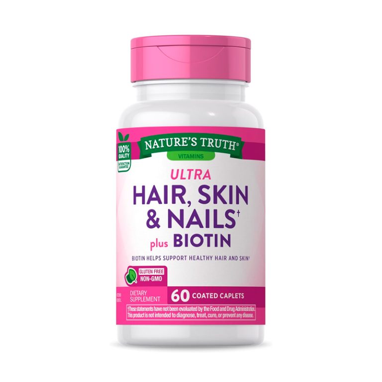 NATURE´S TRUTH HAIR, SKIN, NAILS + BIOTIN 60C – Vitasalud