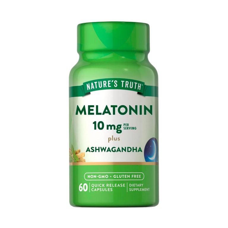 NATURES TRUTH SLEEP MELATONIN plus ASHWAGANDHA – Vitasalud
