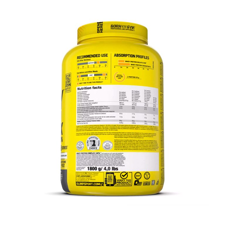OLIMP WHEY PROTEIN COMPLEX COOKIES AND CREAM 4LB – Vitasalud