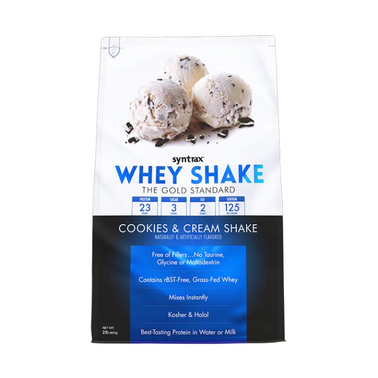 SYNTRAX WHEY SHAKE COOKIES & CREAM 2LB – Vitasalud