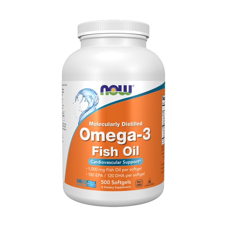 NOW OMEGA 3 1000MG 500C – Vitasalud