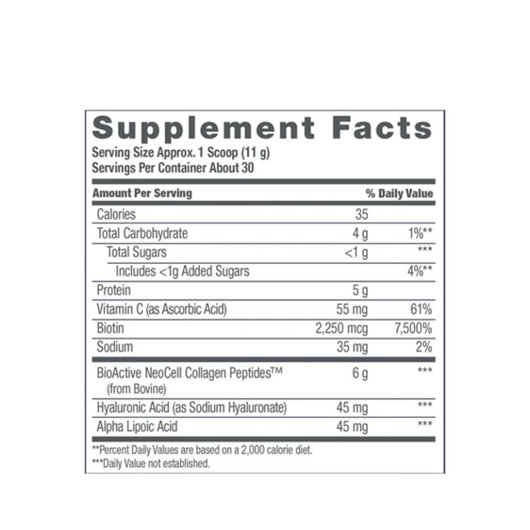 NEOCELL COLLAGEN BEAUTY INFUSIONTAN 330 – Vitasalud