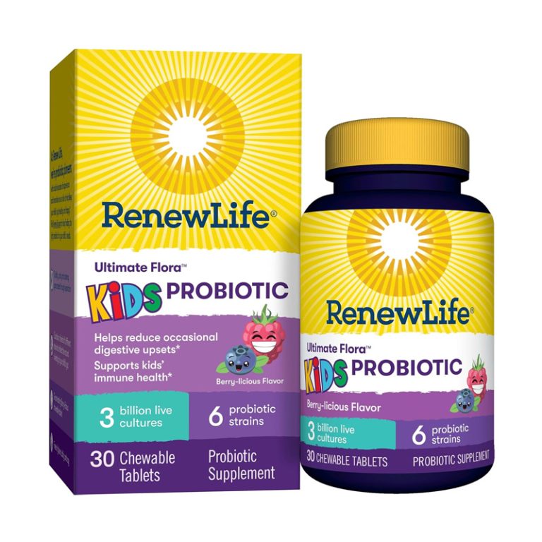 RENEW LIFE PROBIOTIC KIDS MASTICABLE 30T – Vitasalud