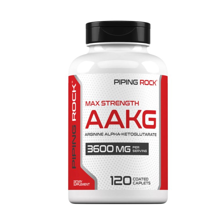 PIPING ROCK AAKG 3600 MG 120C – Vitasalud